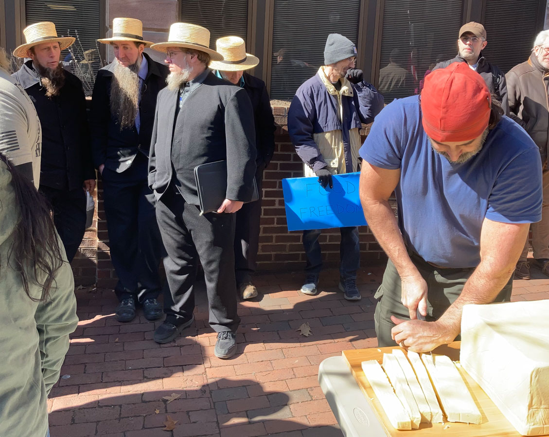 Lancaster County Courthouse Flooded with Supporters of Farmer Amos ...